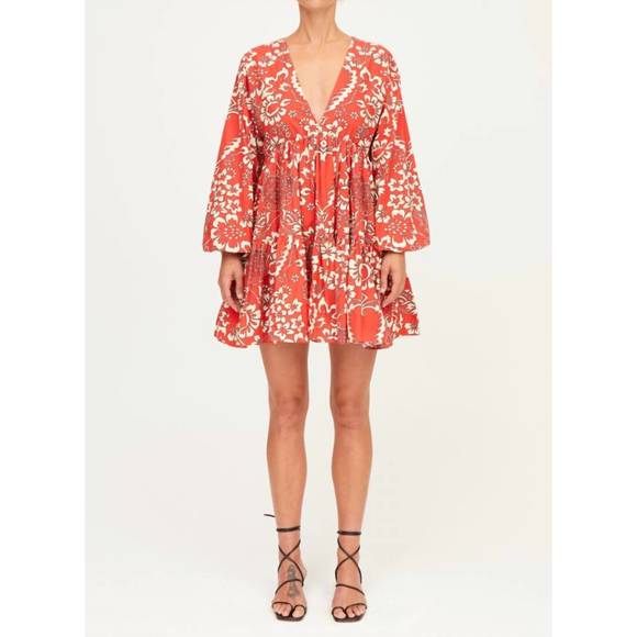 RHODE | Dresses | New Rhode Jane Dress In Sicilia Aura | Poshmark